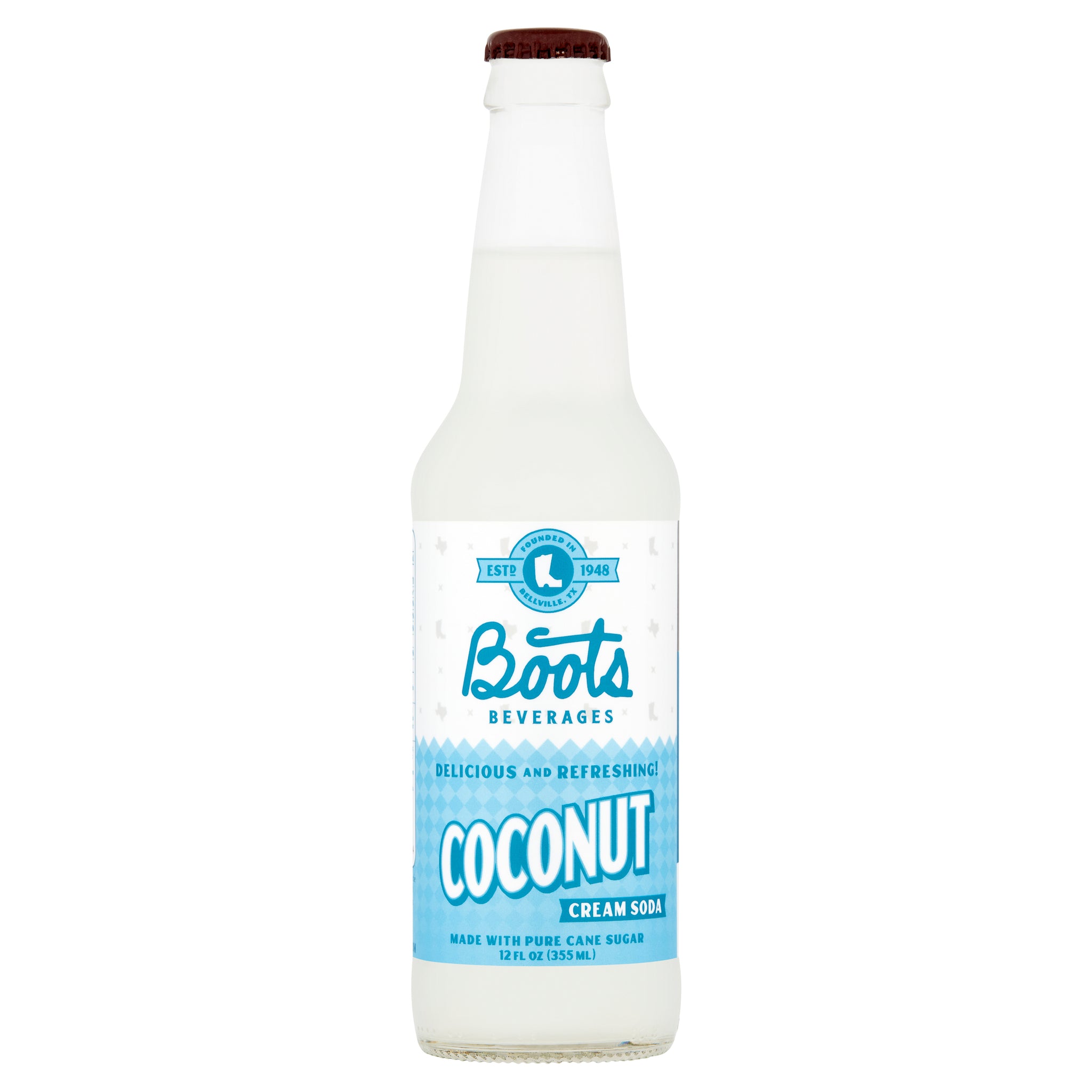 Coconut Cream Soda - 12 Pack – Boots Beverages